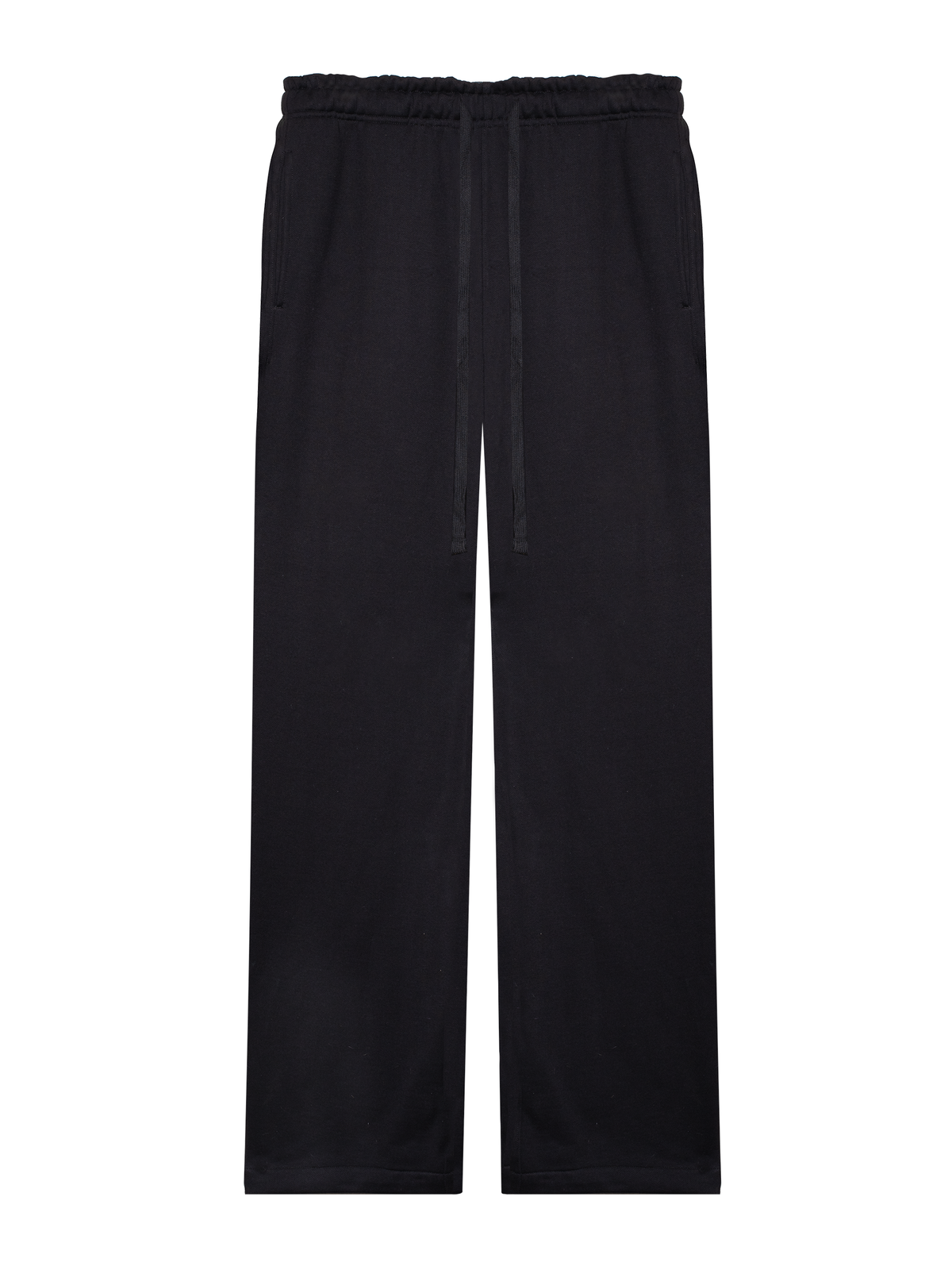 BLACK STRAIGHT LEG SWEATPANTS – NLB